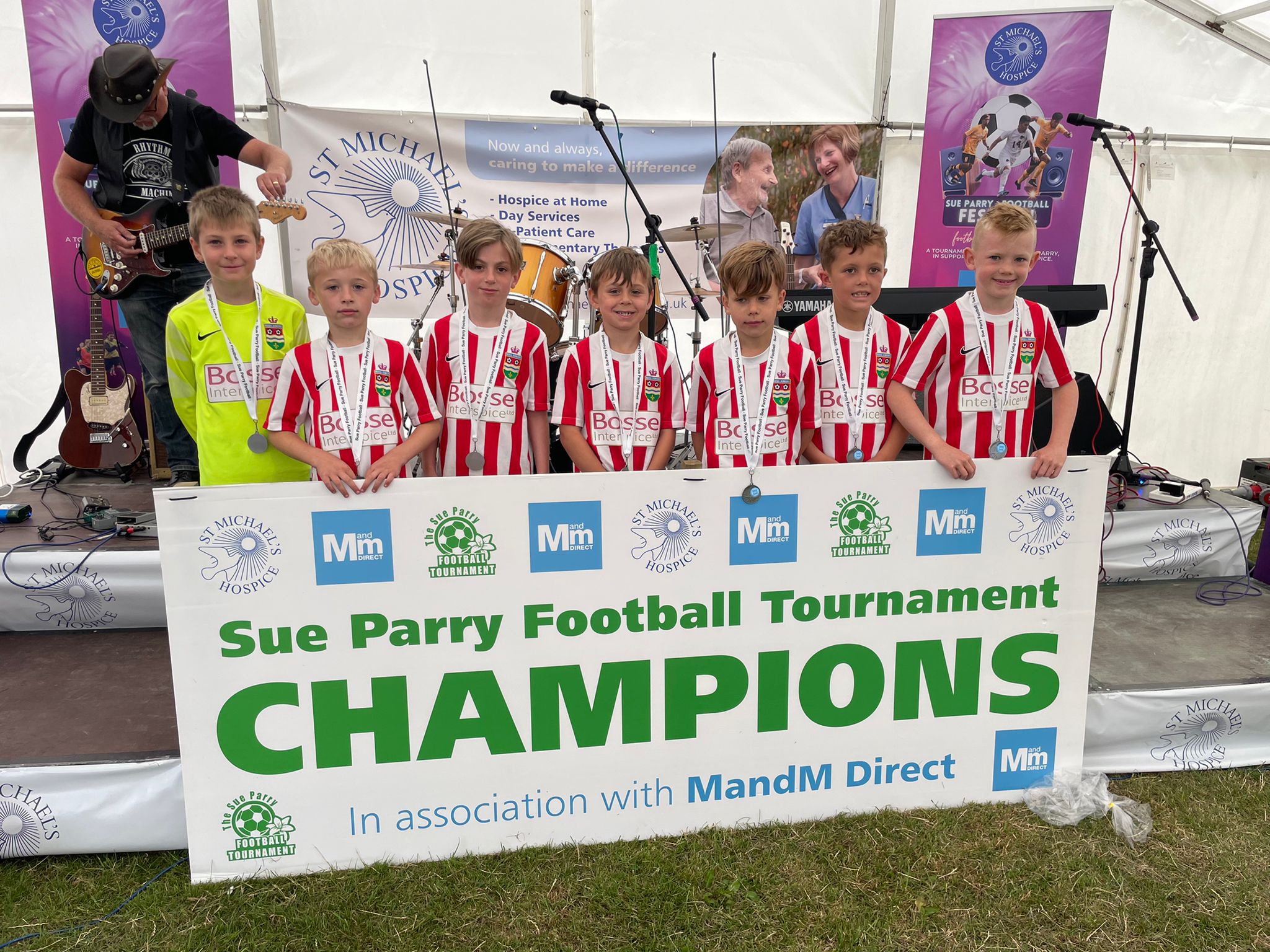 Over £10K raised during Sue Parry football tournament - St Michaels Hospice