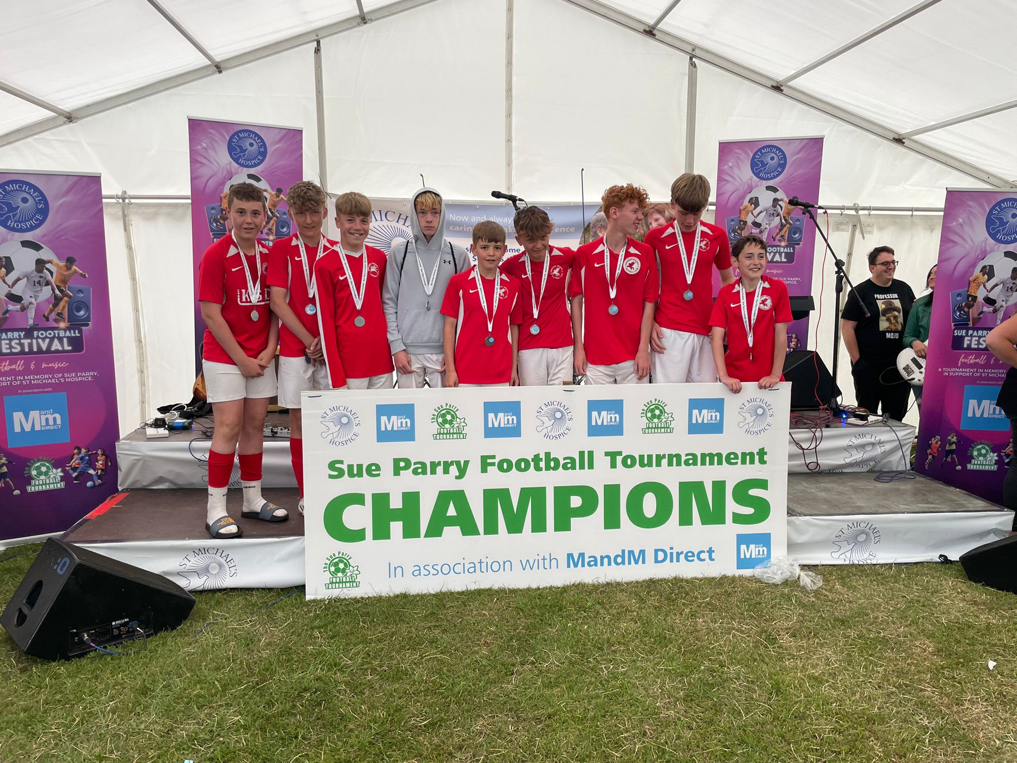 Over £10K raised during Sue Parry football tournament - St Michaels Hospice