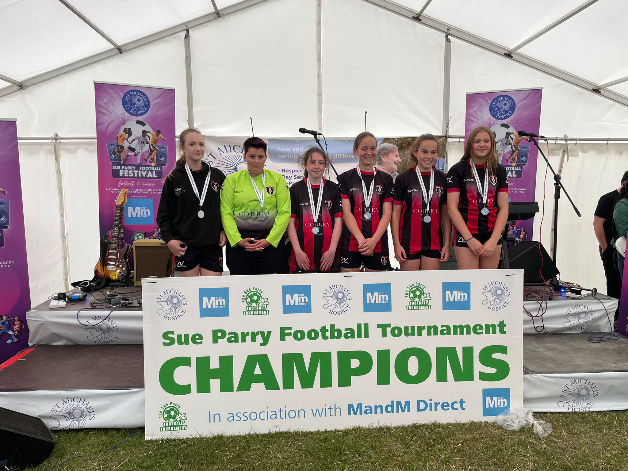 Over £10K raised during Sue Parry football tournament - St Michaels Hospice