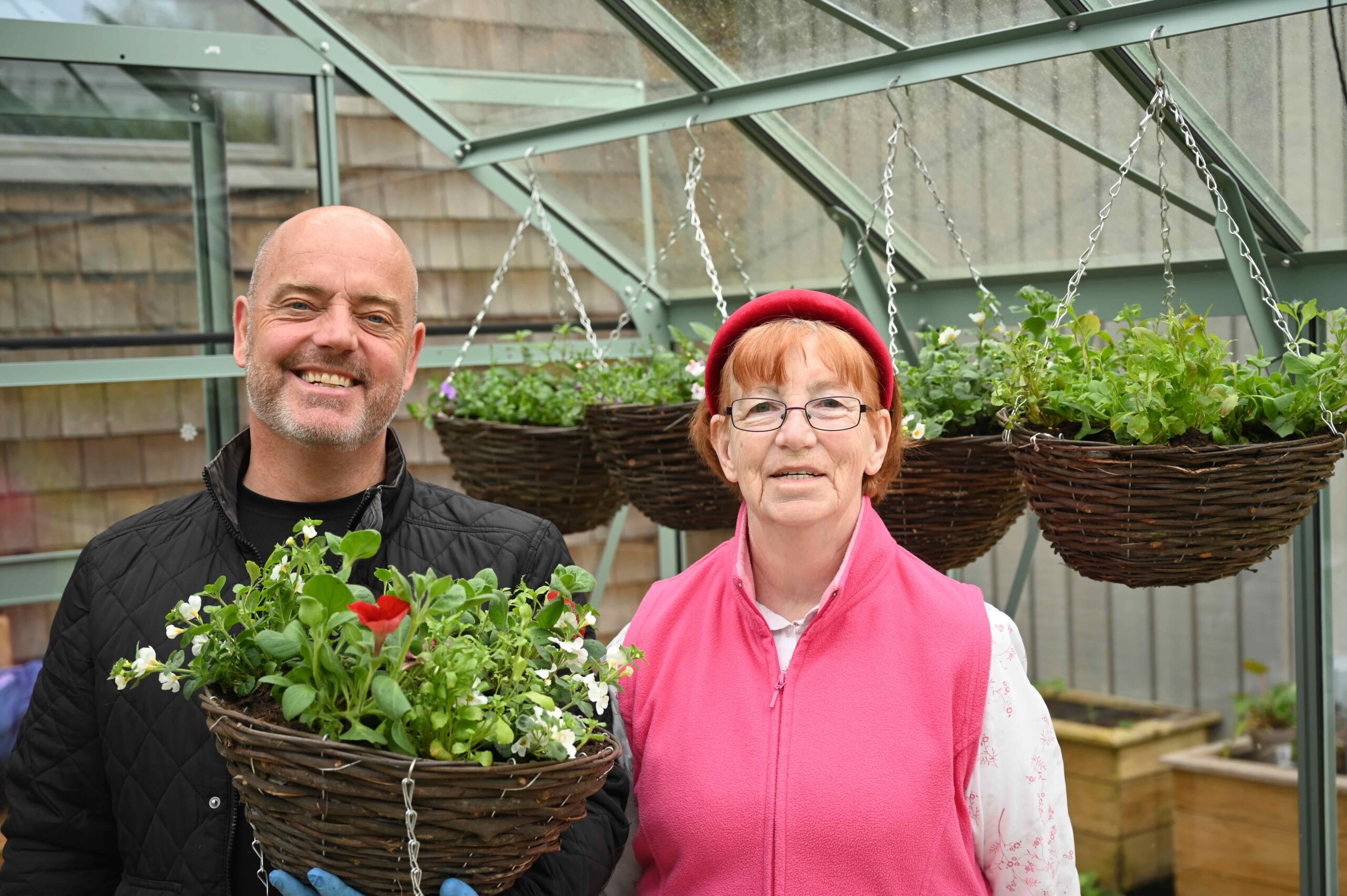 Volunteers growing the love for our Plant Fair - St Michaels Hospice