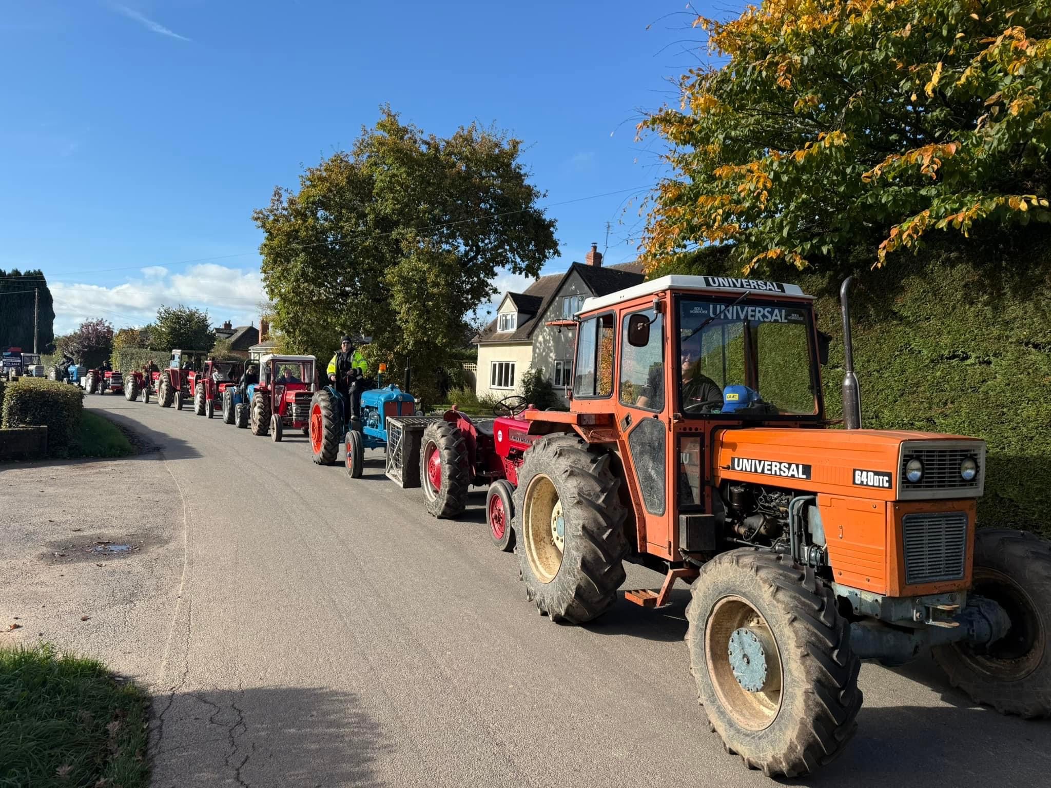 Young Farmers' Tractor Run raises £1,000 - St Michaels Hospice