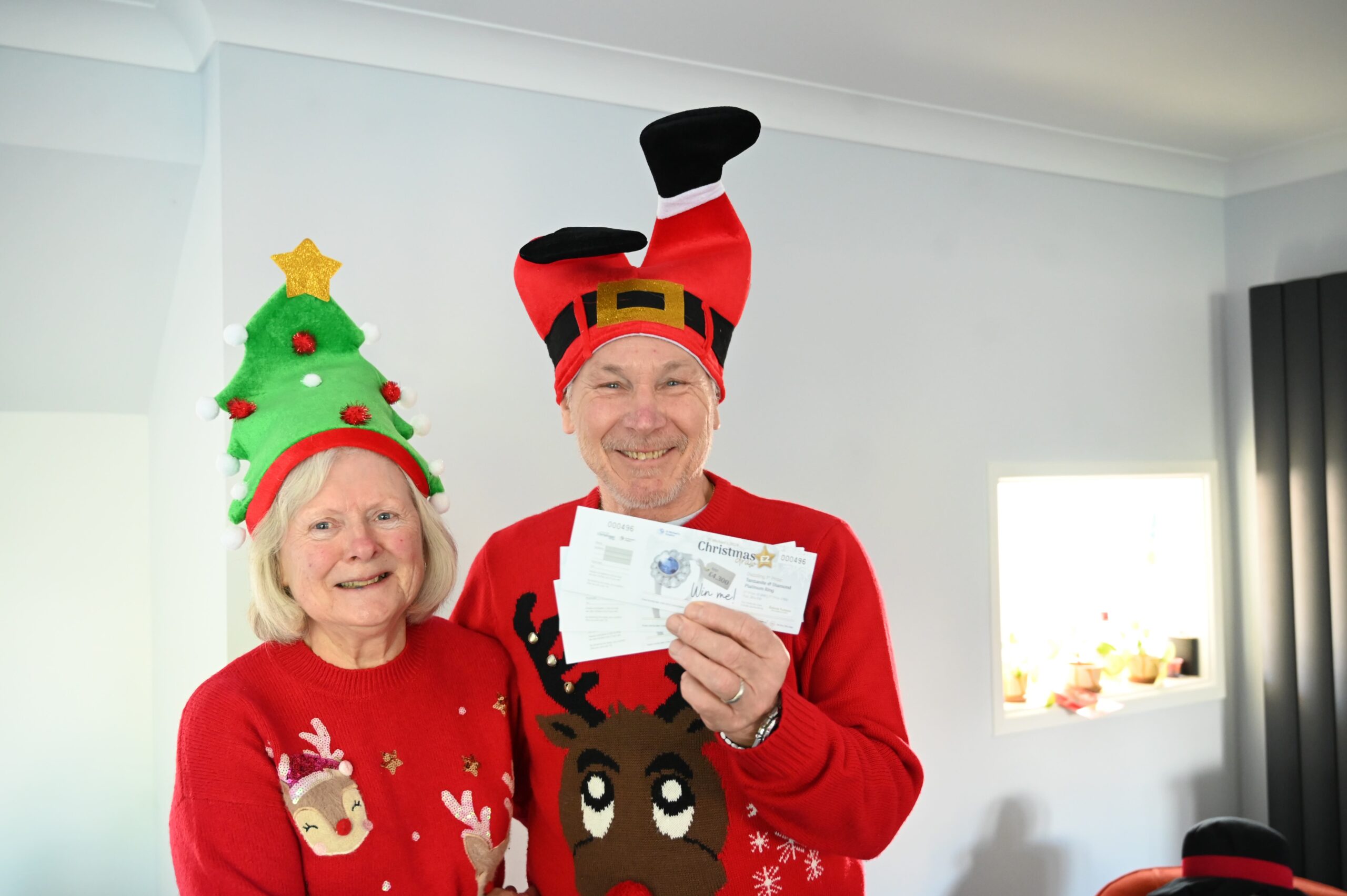 "We'd encourage everyone to enter Christmas Draw" say last year's ...