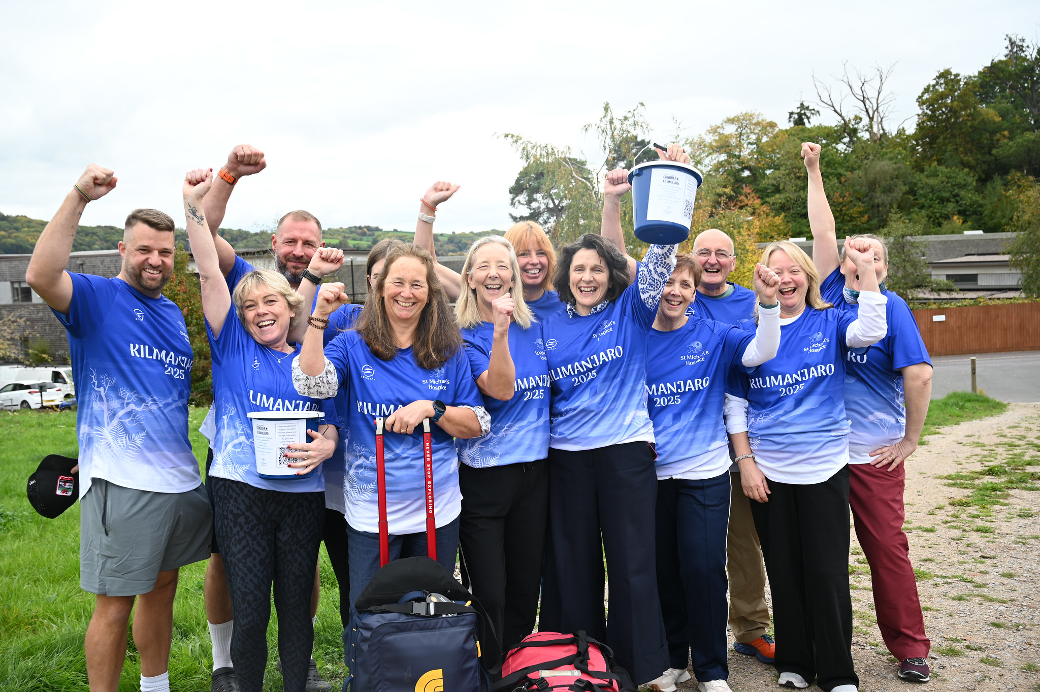 Intrepid supporters depart for Mount Kilimanjaro trek - St Michaels Hospice